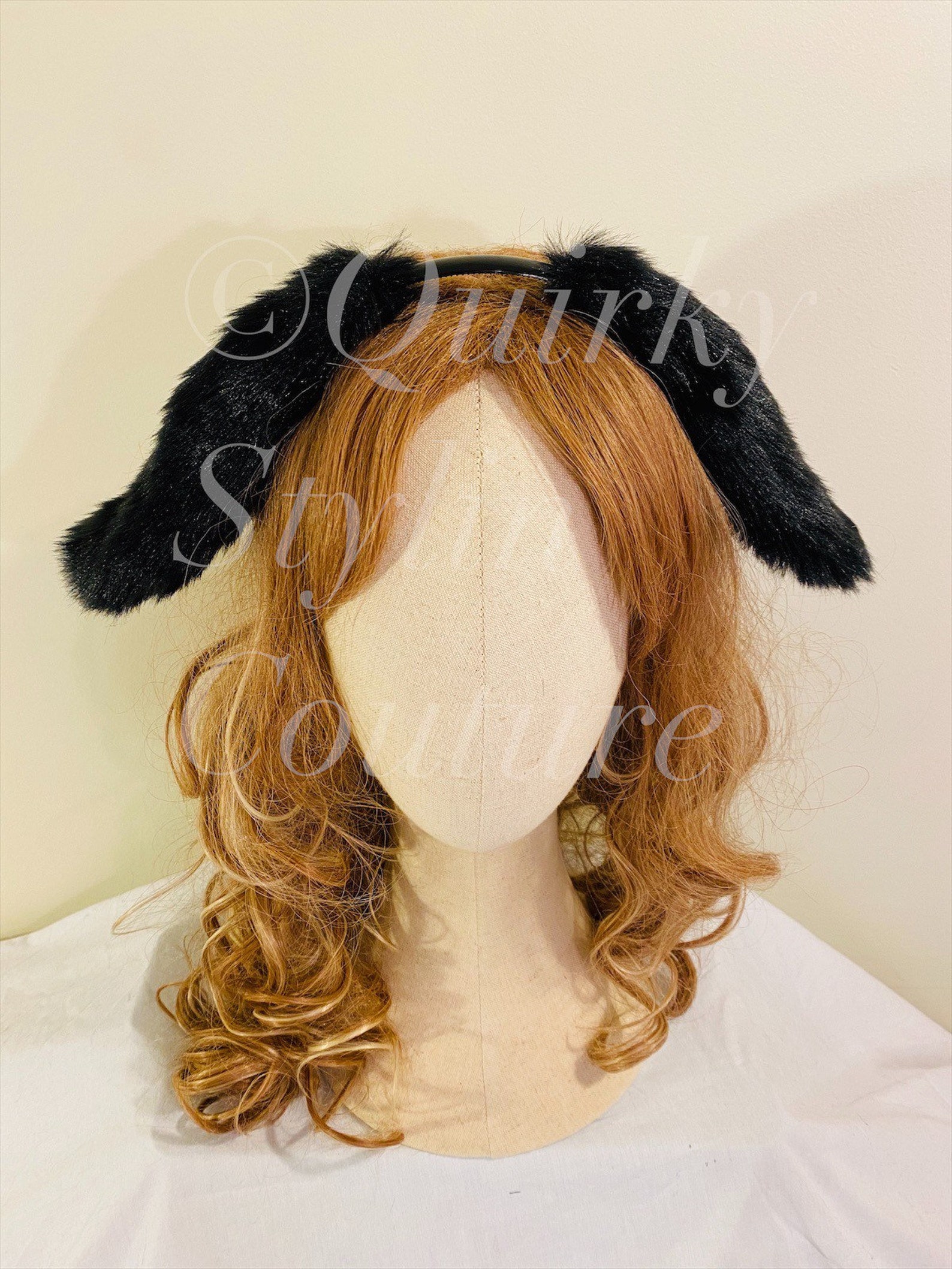 Black Floppy Ears Puppy or Lop Rabbit Bunny Goat or Sheep | Etsy Australia