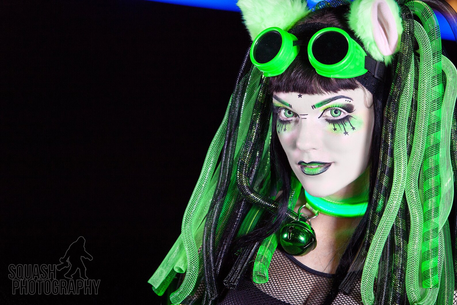 BY ORDER Custom 3 Colours Cyberlox Hair Falls Cyber Gothic Y2K - Etsy