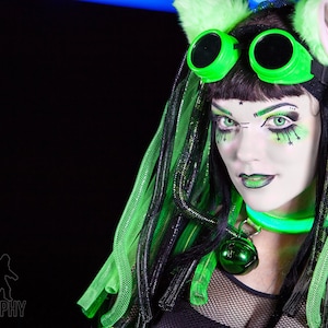 Made BY ORDER Custom Cyberlox Hair Falls Cyber Gothic Wig - Etsy