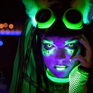 Made BY ORDER Custom Cyberlox Hair Falls Cyber Gothic Wig - Etsy