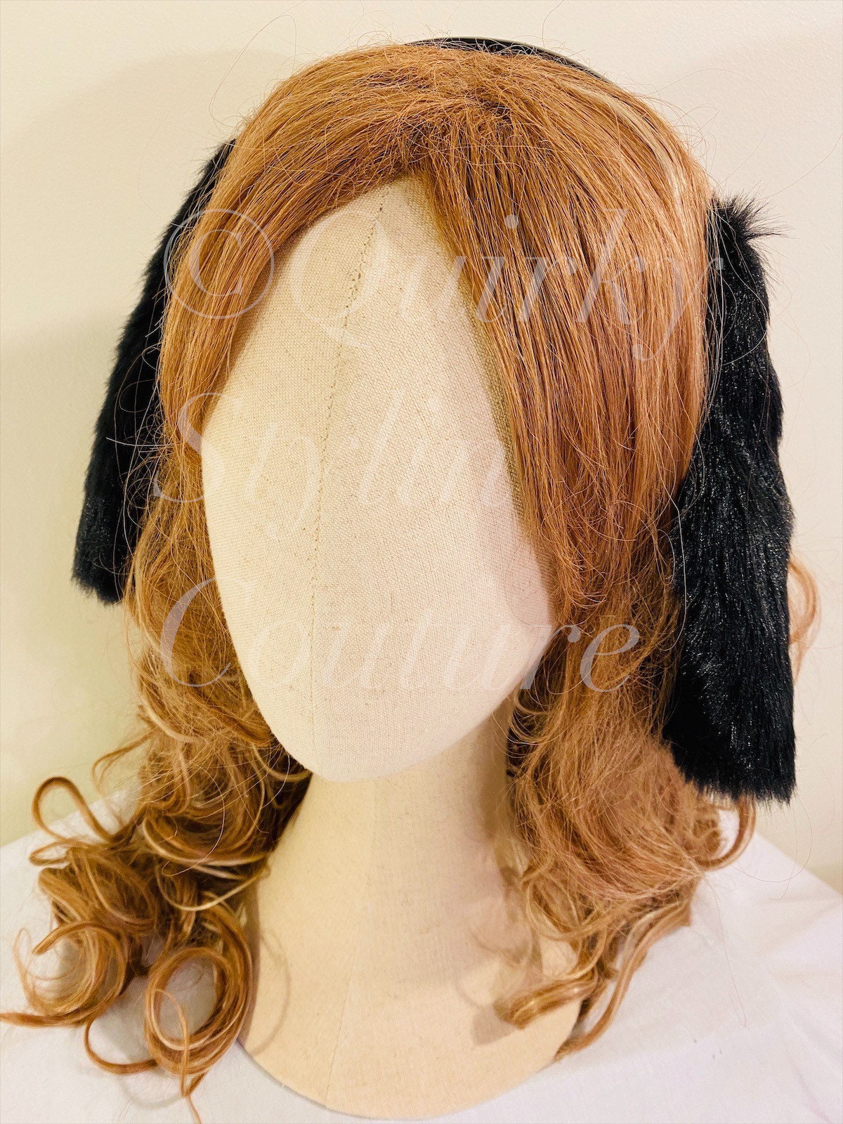 Black Floppy Ears Puppy or Lop Rabbit Bunny Goat or Sheep | Etsy Australia