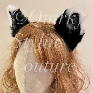 9 COLOURS - Fox Ear Headband Cute Costume Fox Dog Wolf Kitsune Cosplay ...