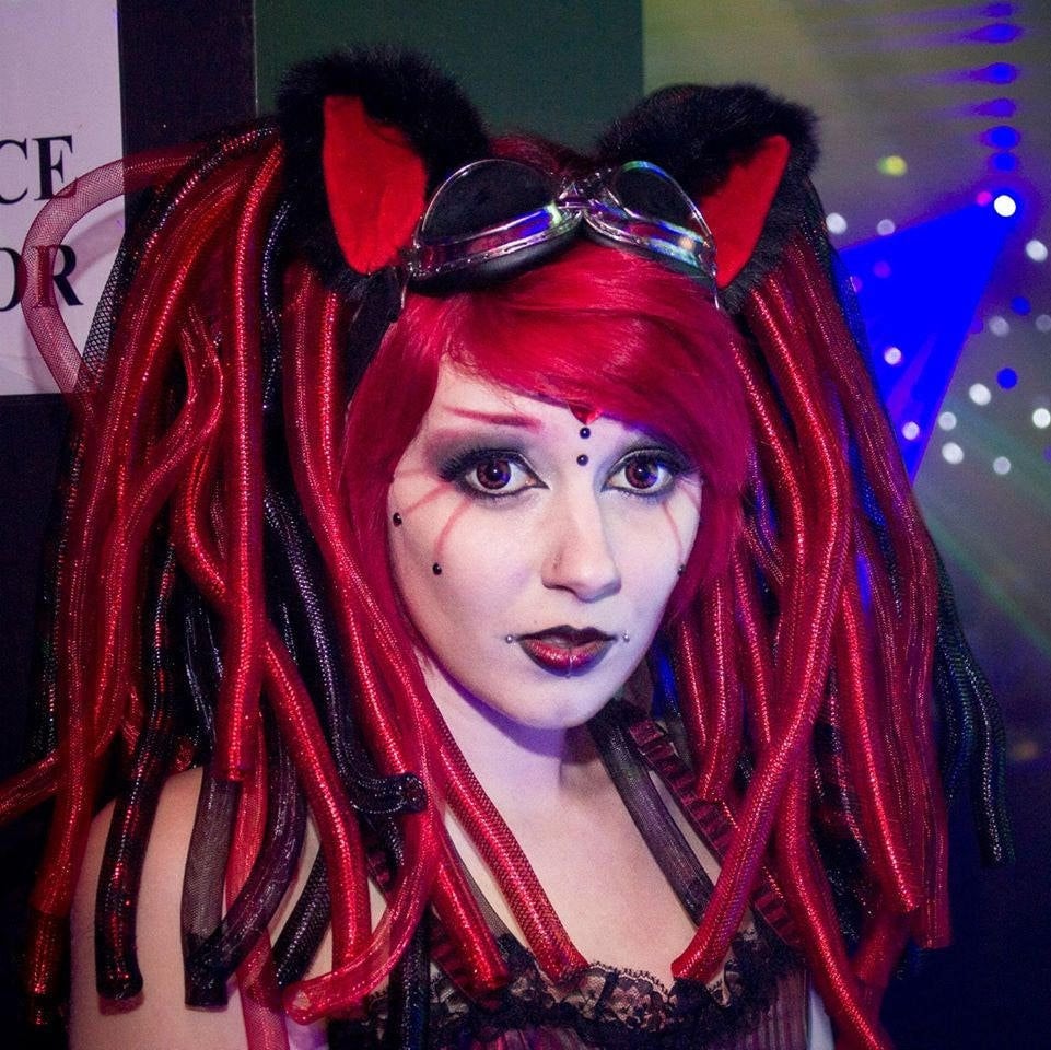 Made BY ORDER - Custom Cyberlox Hair Falls Cyber Gothic Wig Hairfall ...