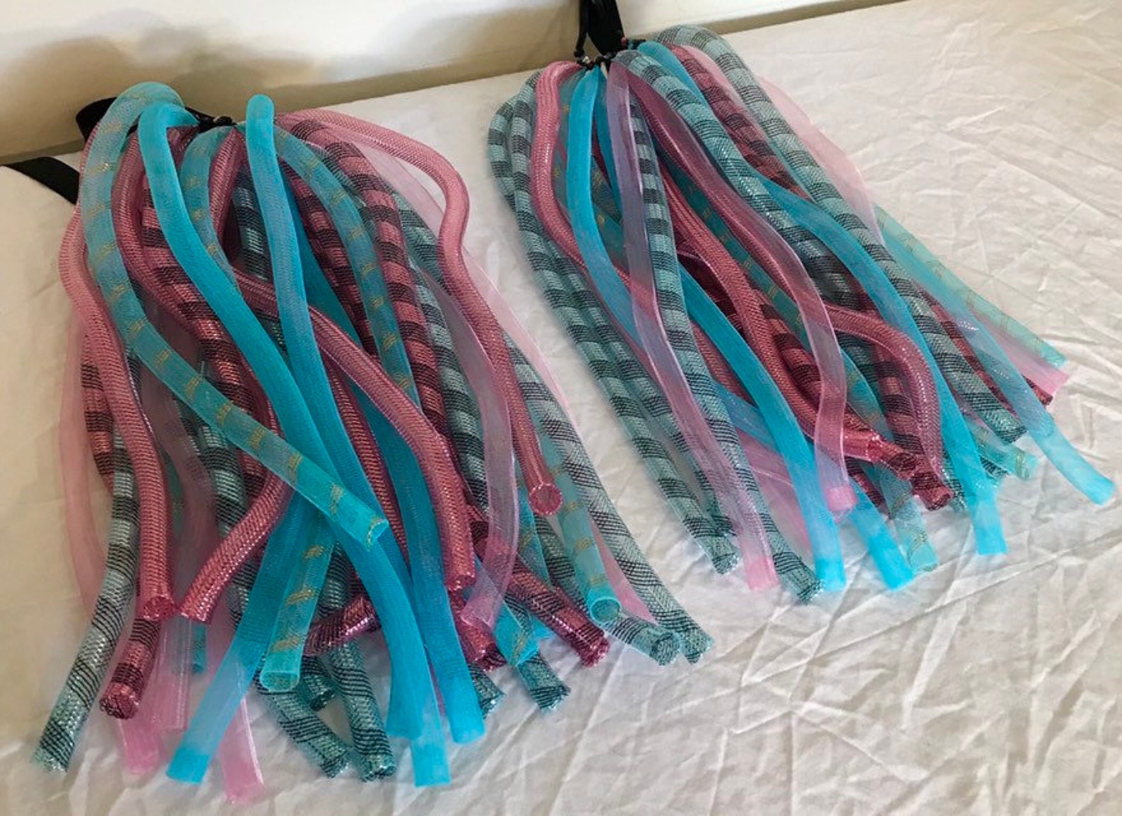 BY ORDER Custom 3 Colours Cyberlox Hair Falls Cyber Gothic Y2K - Etsy
