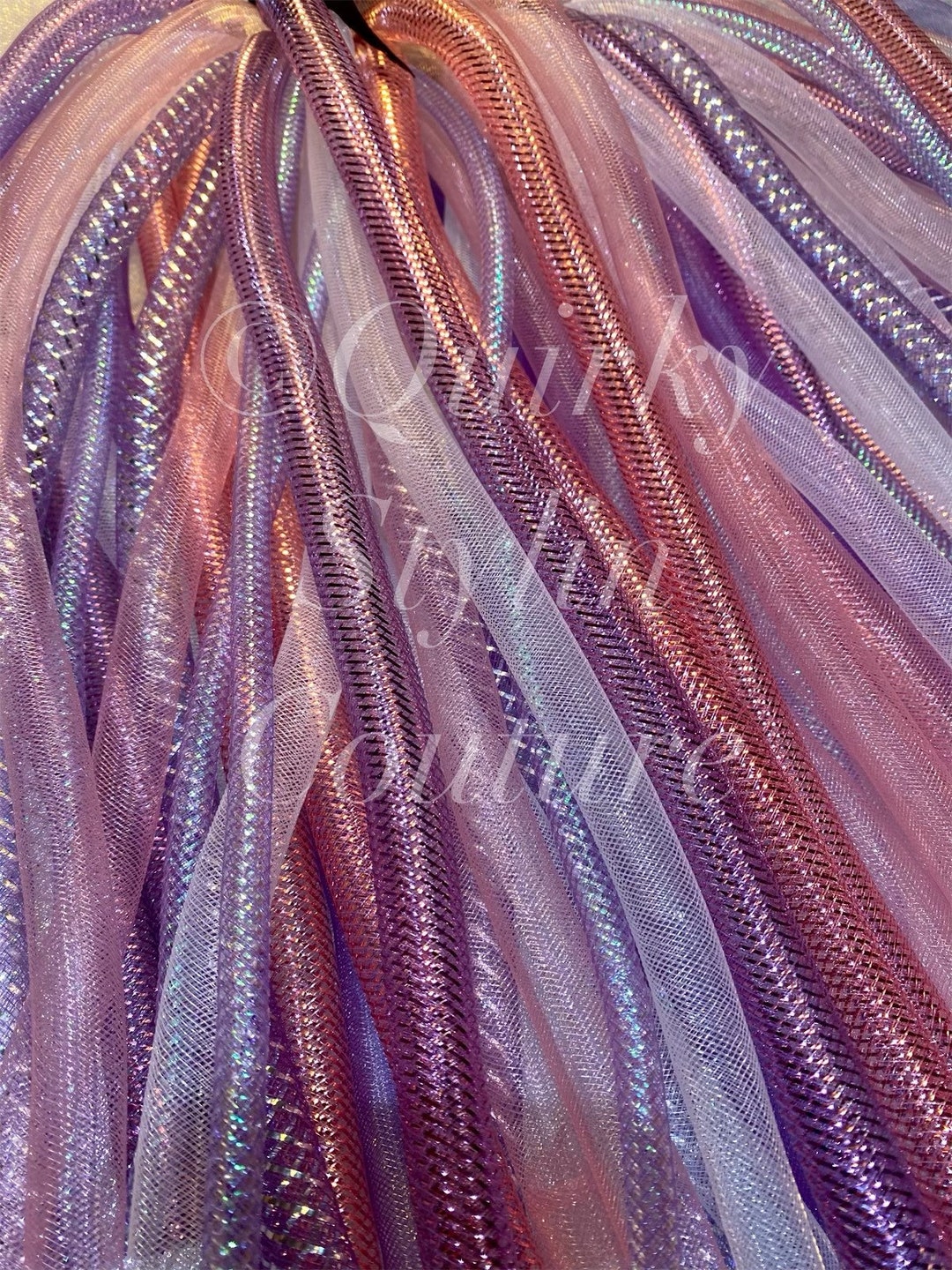 Pink Purple Pastel Cyberlox Hair Falls Gothic Rave Cyber Punk - Etsy