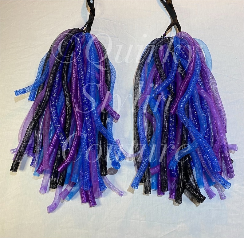 BY ORDER Custom 3 Colours Cyberlox Hair Falls Cyber Gothic Y2K ...