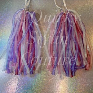Pink Purple Pastel Cyberlox Hair Falls Gothic Rave Cyber Punk Festival ...