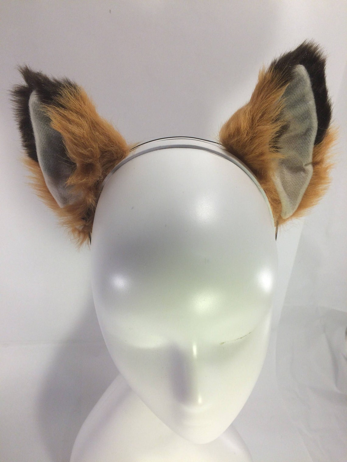 Foxy Caramel Brown Fox Tail & Fox Ears Headband Cosplay - Etsy Australia