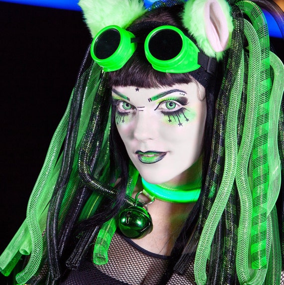 Maquillage Cybergothique