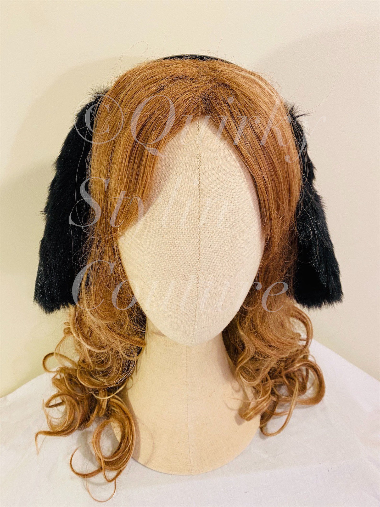 Black Floppy Ears Puppy or Lop Rabbit Bunny Goat or Sheep | Etsy Australia