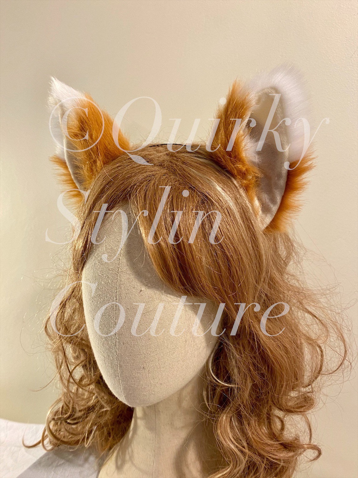 9 COLOURS Fox Ear headband cute costume fox dog wolf kitsune | Etsy