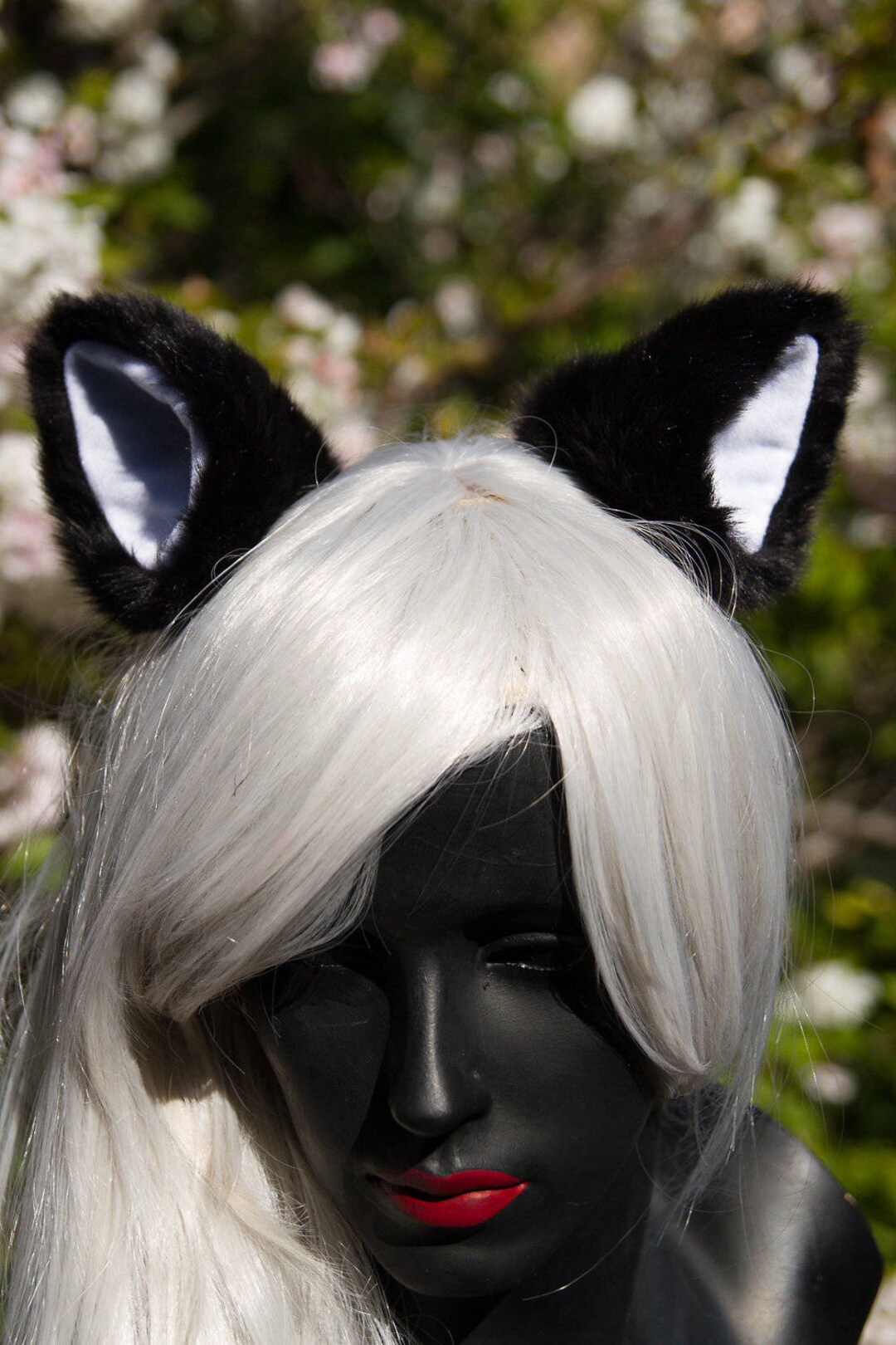 31 COLOURS - Cat Ears Clip on Animal Ear Hair Clips Neko Cosplay Fluffy ...