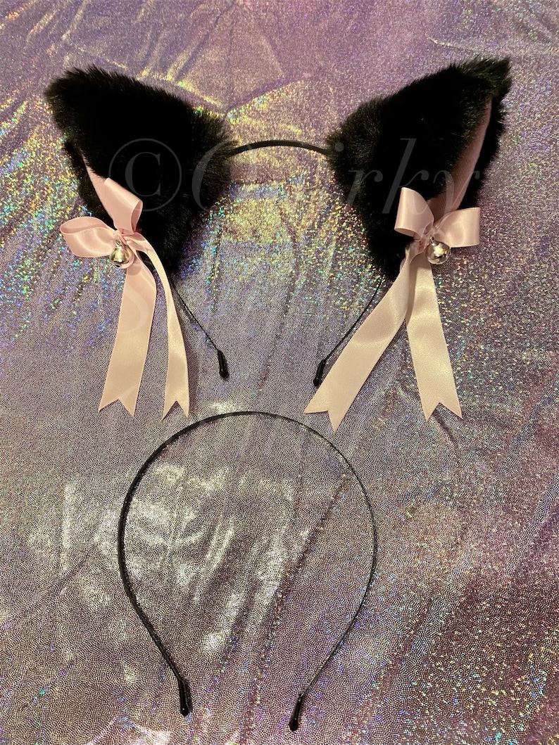 18 COLOURS Cat Ears Cute Kitty Ears Bells Kitten Cosplay | Etsy Australia