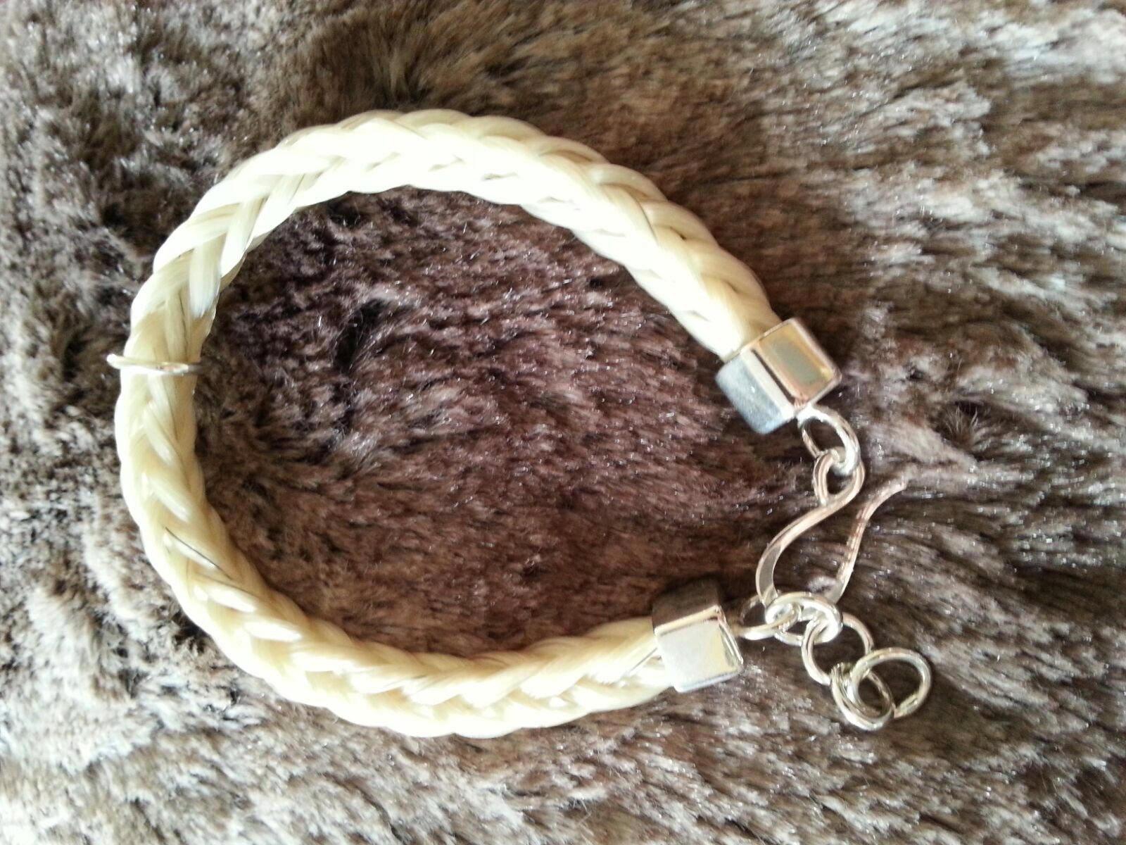 Square Braid Horse Hair Bracelet - Etsy