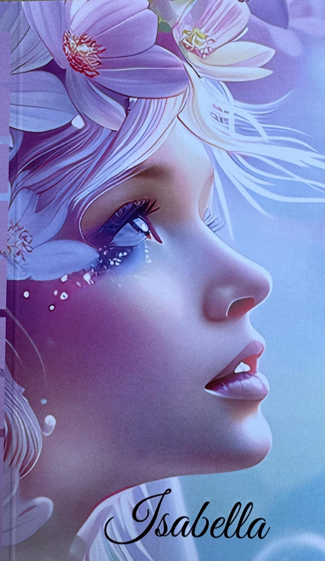 A6 3-fold Folding Card Fairy Isabella for Scratching and Rolling the ...