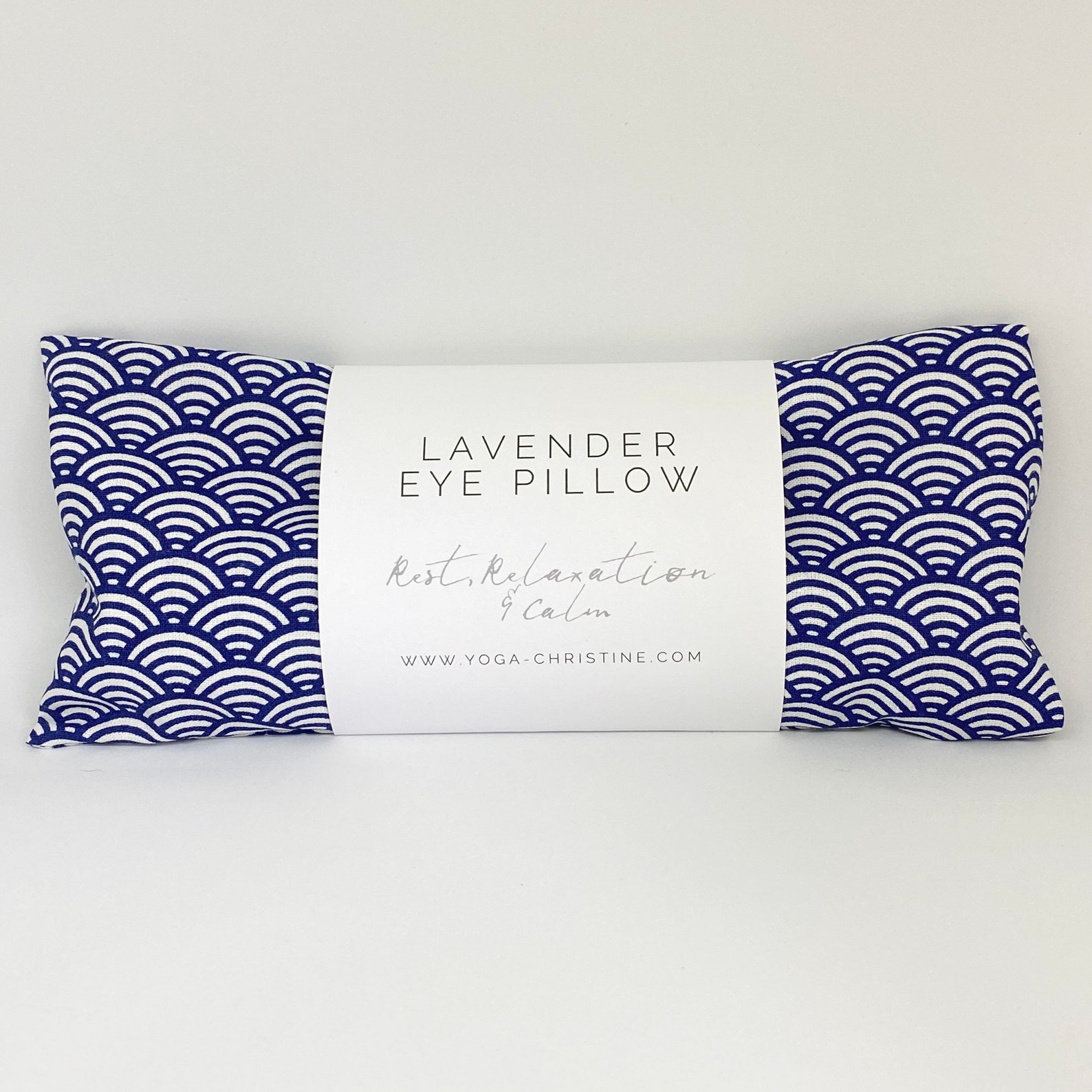 Blue Wave Yoga Eye Pillow - Etsy