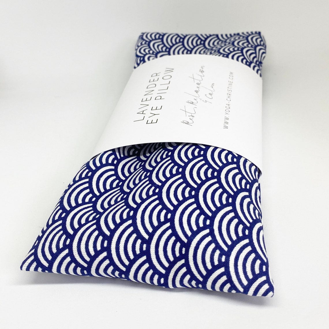 Blue Wave Yoga Eye Pillow - Etsy