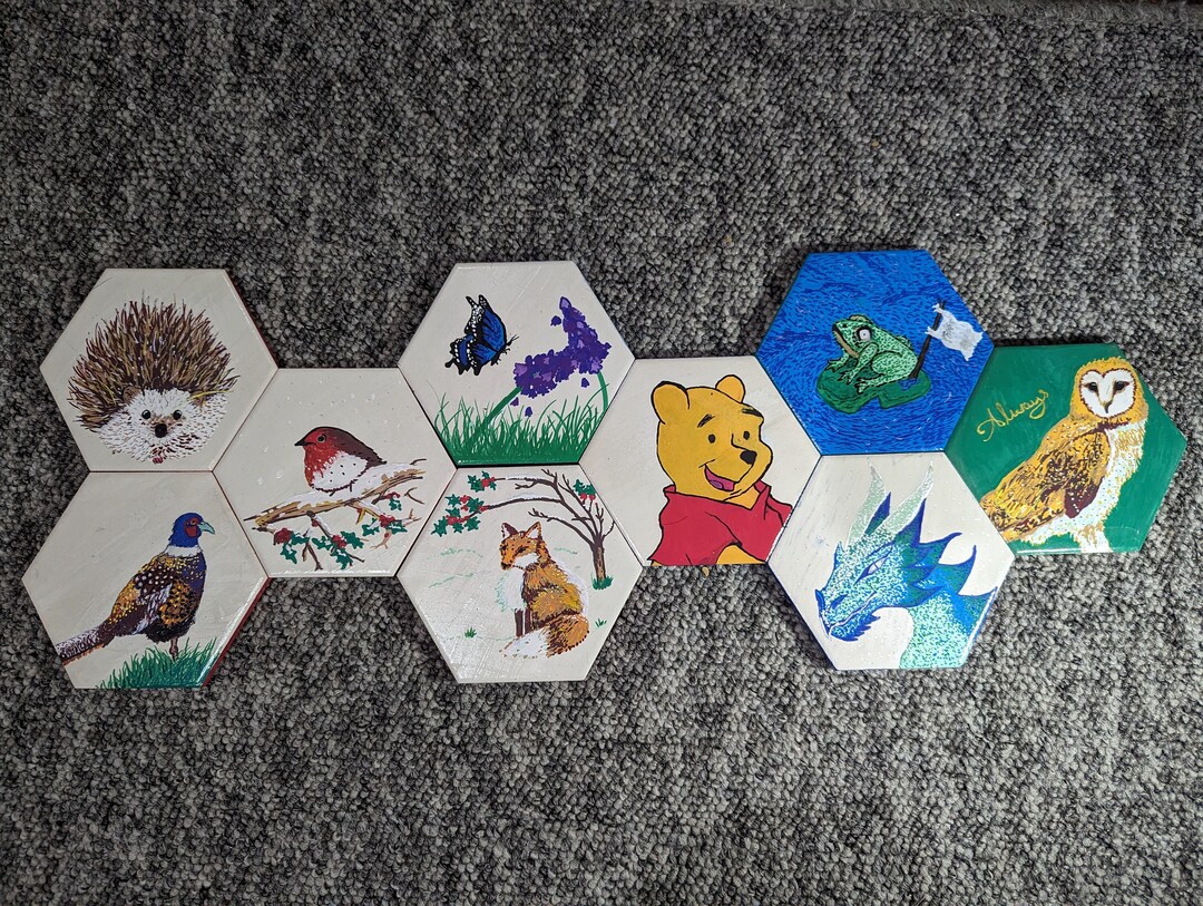 A Custom Ceramic Tile/ Coaster - Etsy