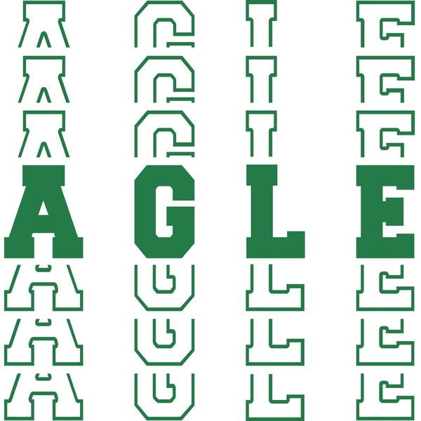 Philadelphia Eagles Font - Etsy