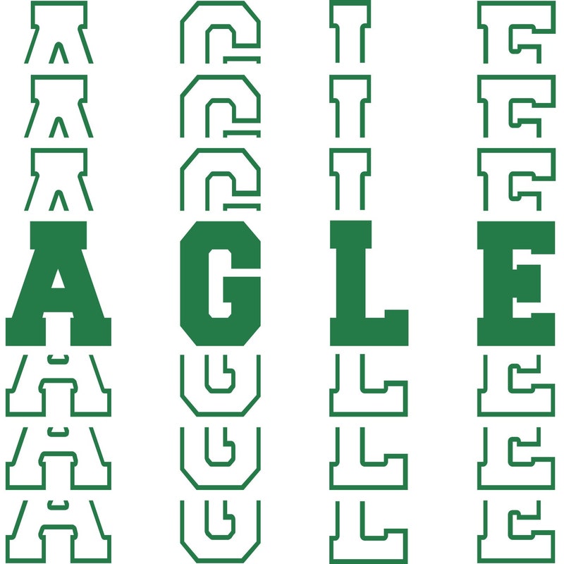 Philadelphia Eagles Font - Etsy