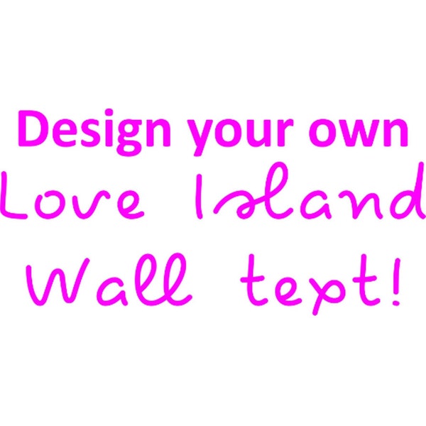 Love Island Theme - Etsy