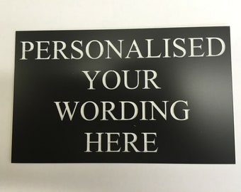 Metal Gate Signs | Etsy