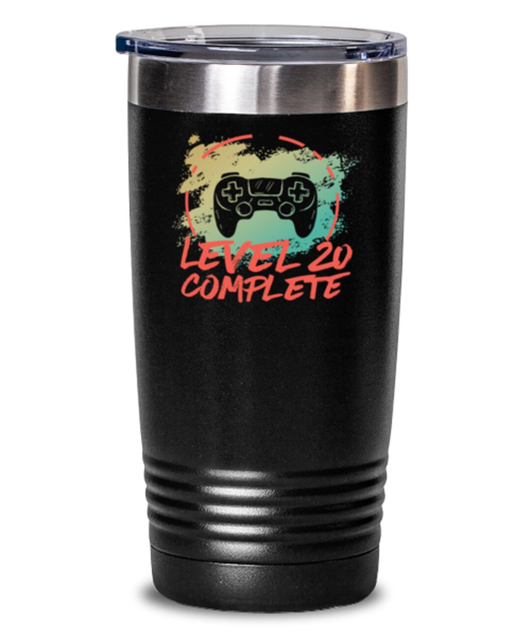 Level 20 Complete Gamer Tumbler 20th Wedding Anniversary Tumbler - Etsy