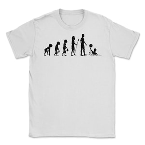 Water Polo Shirt Funny Retro Evolution of Humans Novelty Graphic Sports ...
