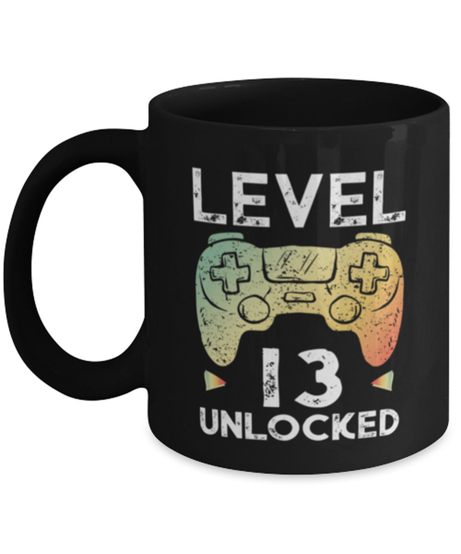 13th Birthday Boy Gamer Gifts Level 13 Unlocked Gamer Gaming Mug Gift ...