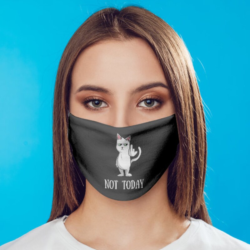 Middle Finger Mask - Etsy