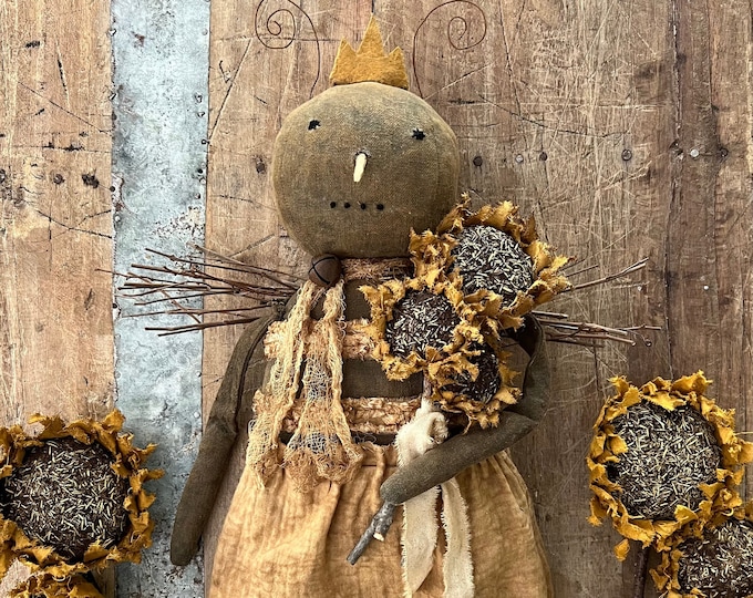 ONE Briella Bee Doll~primitive Bee Doll~primitive Bee~primitive Summer ...