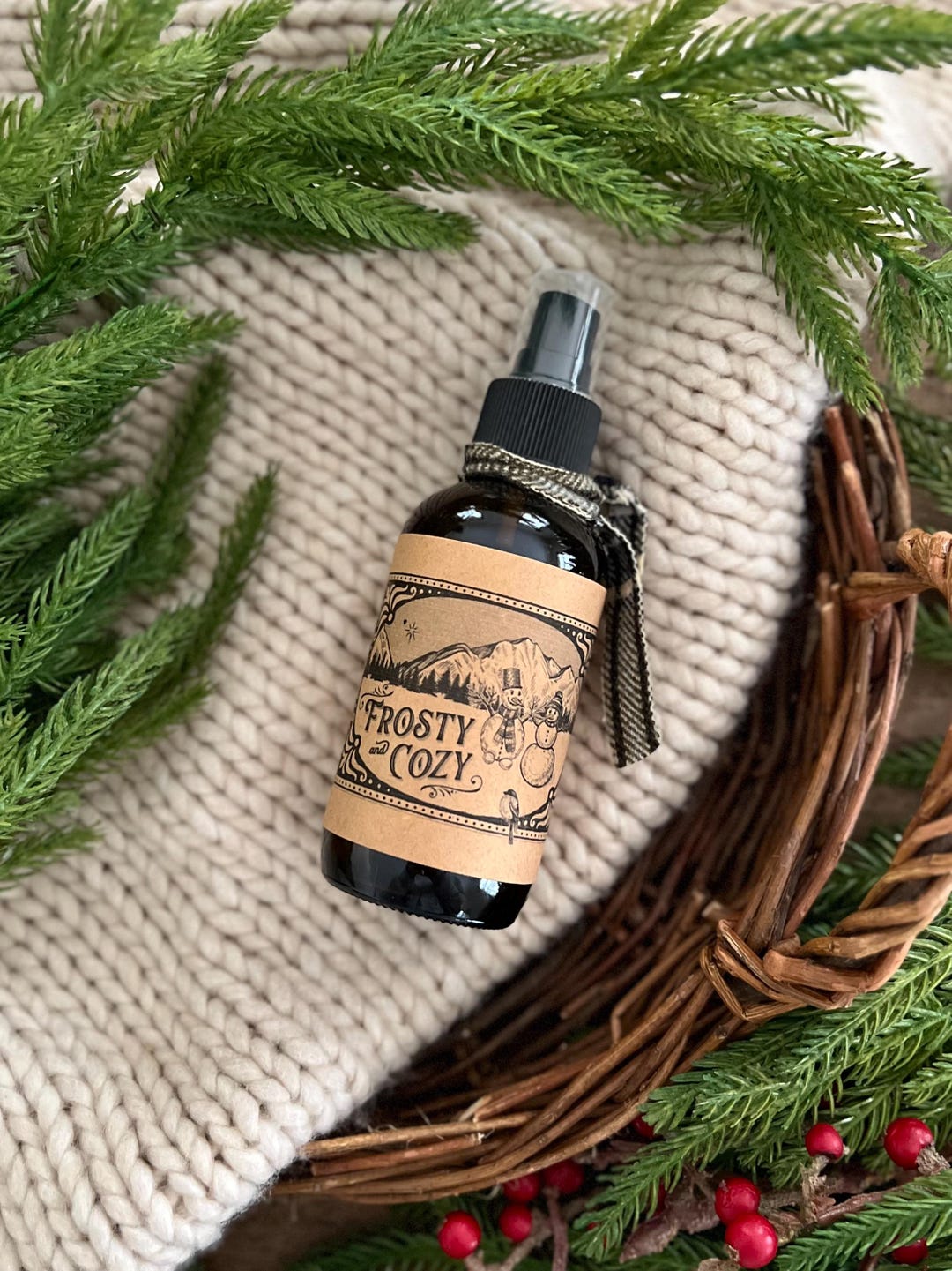 Shimmering Snowflake Primitive Room Spray - Etsy