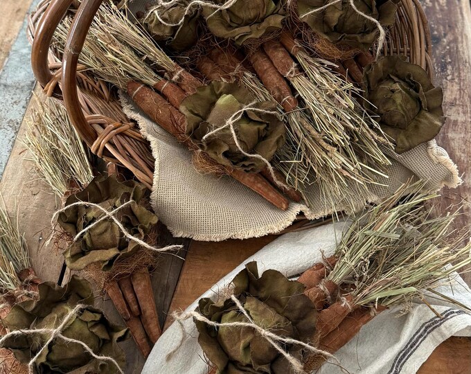 ONE Primitive Veggie Bundle~primitive Carrots~primitive Veggies ...