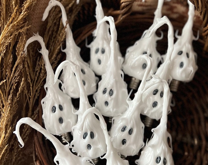 Primitive Jasper the Ghost Bulb ~ Primitive Ghost Light ~ Handmade ...