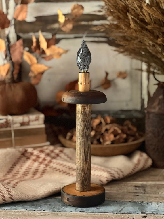 Vintage Irish Spool Light Primitive Spool Light Antique - Etsy
