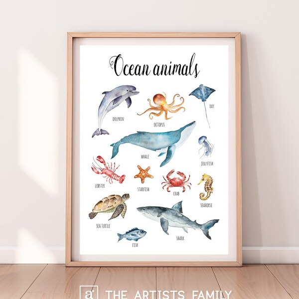 Sea Animal Painting - Etsy