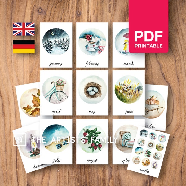 School Flash Cards - Etsy