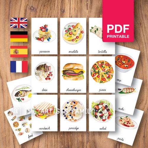 HOME APPLIANCES Card Material Montessori Nomenclature Flash 3 - Etsy