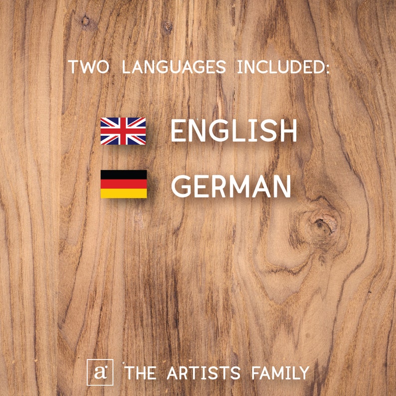 AFRICA Continent Card Material Montessori Nomenclature Flash 3 - Etsy