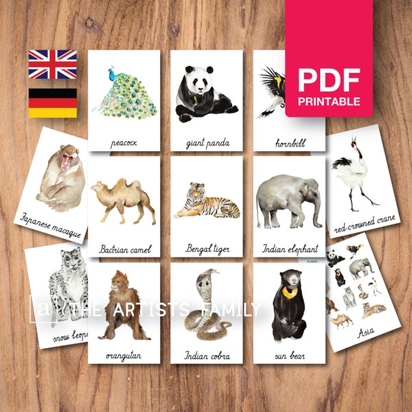 Asia Map Printable - Etsy