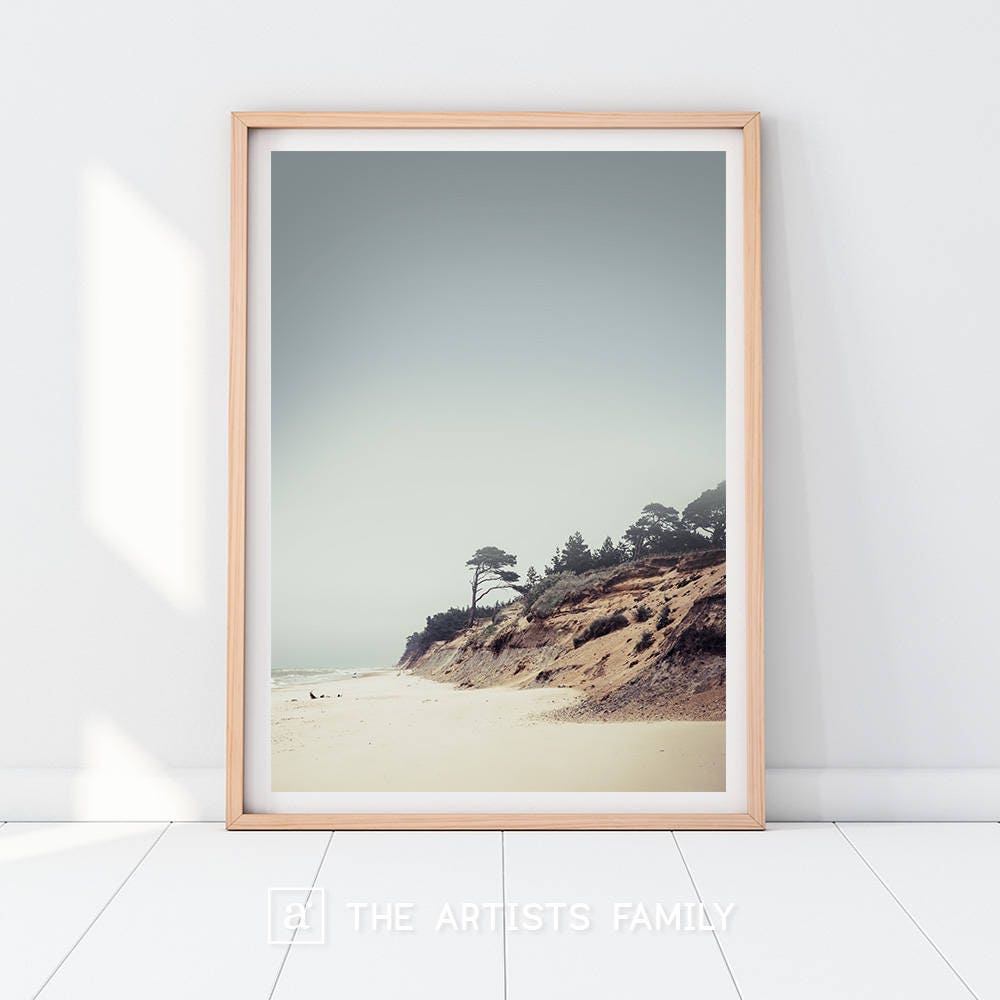 Coastal Beach Downloadable Prints Sand Dunes Seaside Sea | Etsy