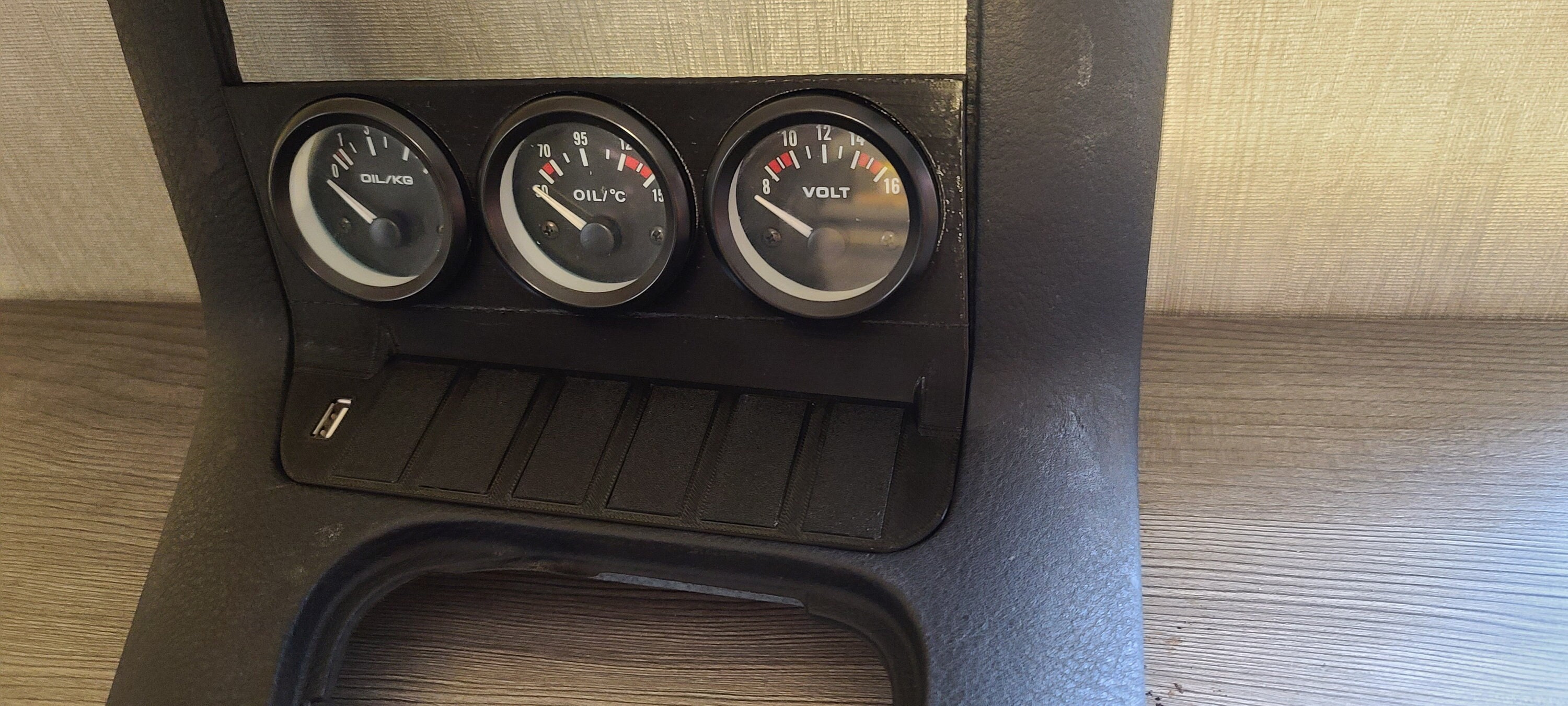 BMW E36 & M3 Instrument Panel Ø52mm Suitable for Center Console ...