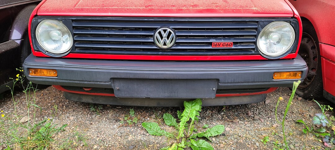 Golf 2 MK2 Jetta 2 16V G60 Emblem Grille G-load G-help - Etsy