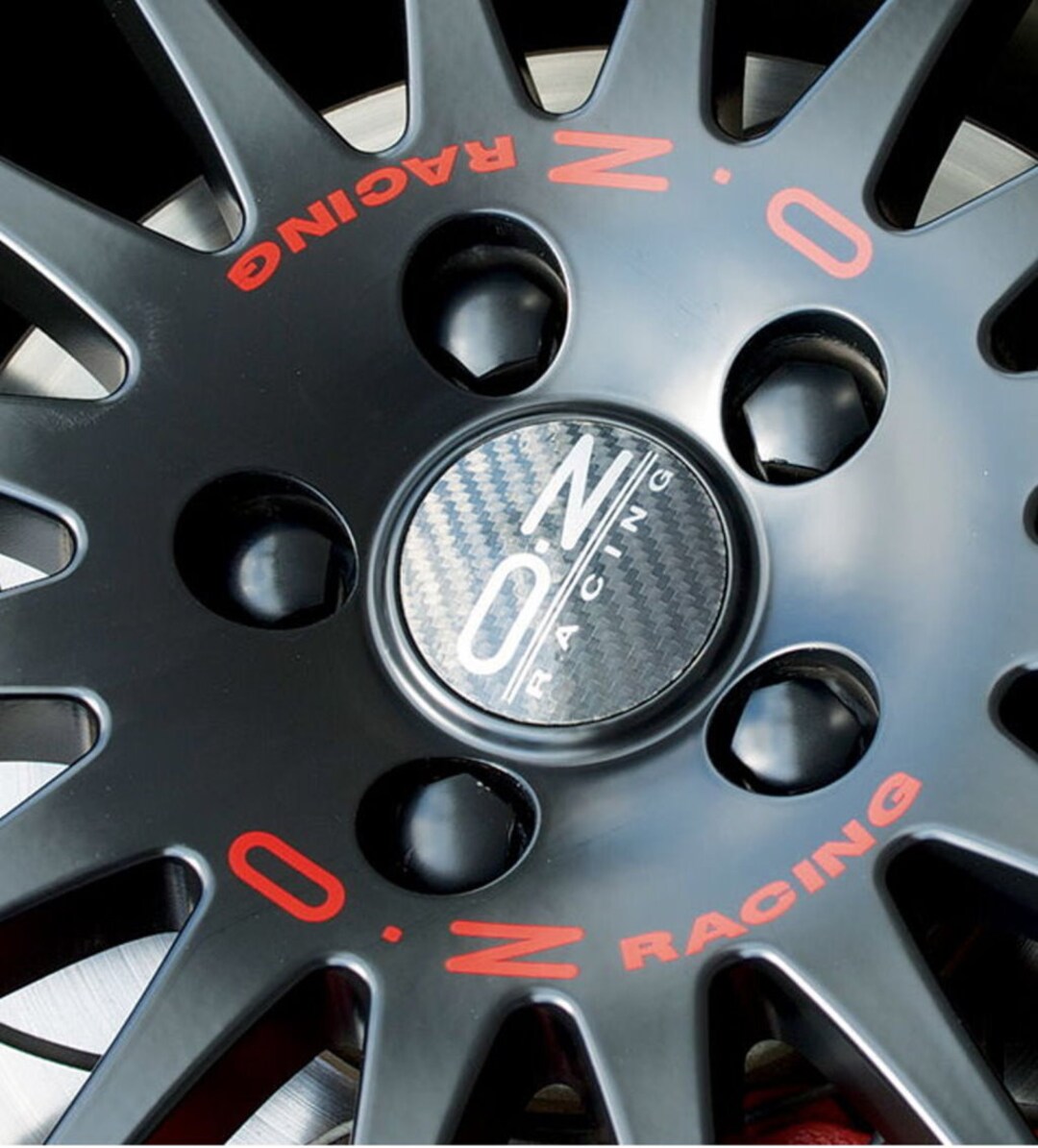 OZ Racing Sticker Rim Sticker Set Red 17 - Etsy