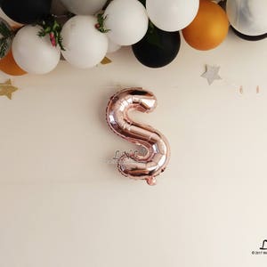 Happy 16 Rose Gold Balloons, Birthday Ballloons, Custom Gold Balloons ...