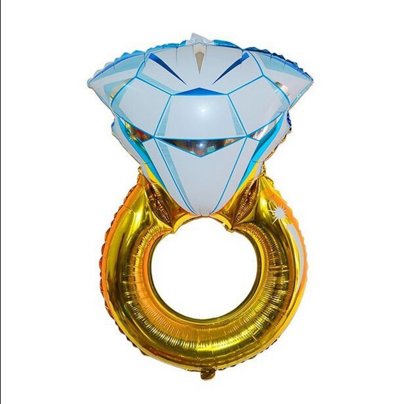 Ring Gold Balloons Bridal Ballloons Garland Balloons Gold - Etsy