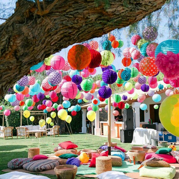 Tissue Paper Fan - Etsy