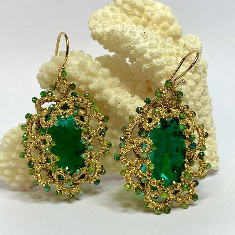 Tatting Jewelry - Etsy