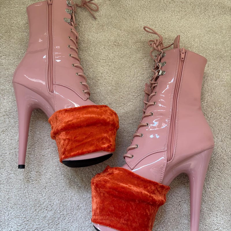 Velvet Heels Purple - Etsy UK