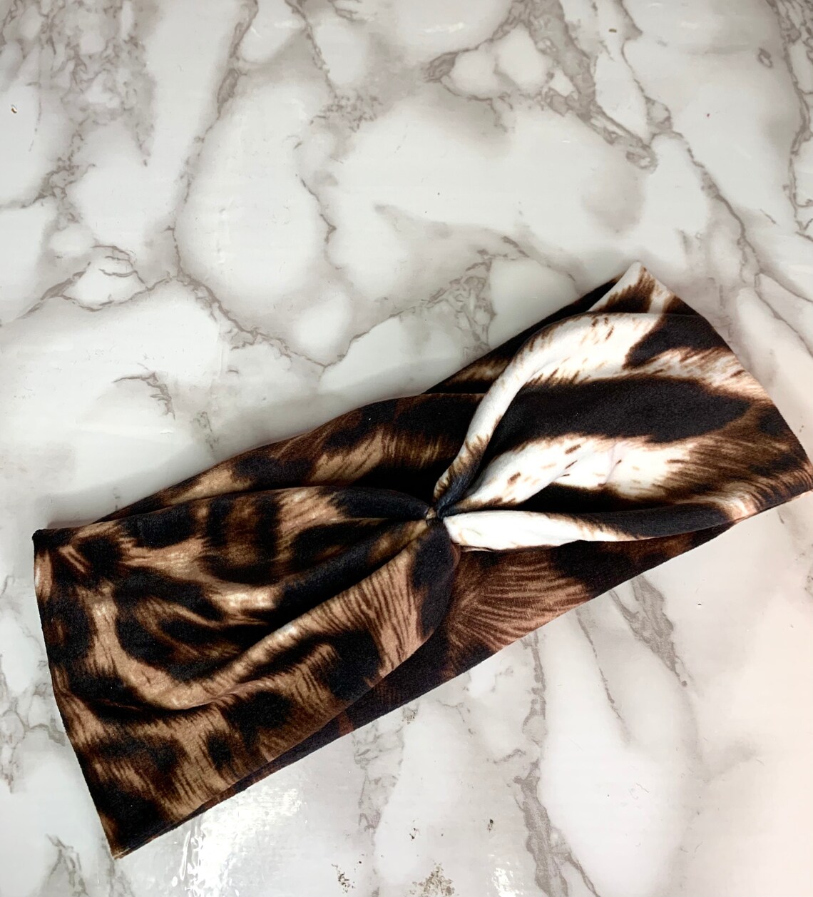 Bandeau en velours imprimé léopard - Etsy France